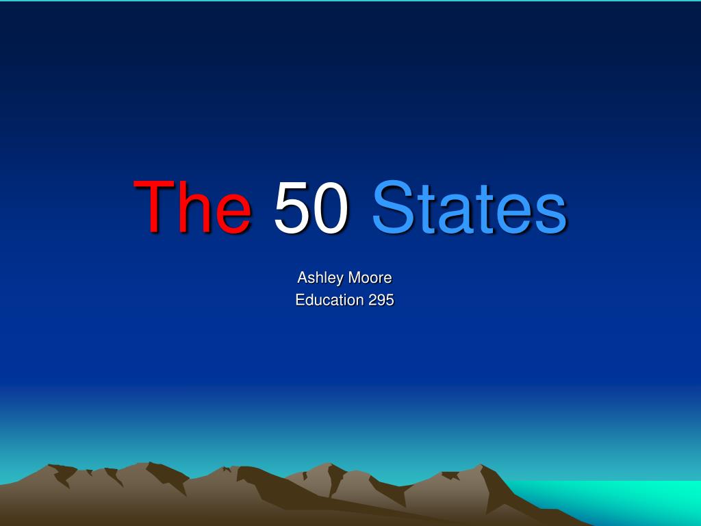 PPT - The 50 States PowerPoint Presentation, free download - ID:1114180