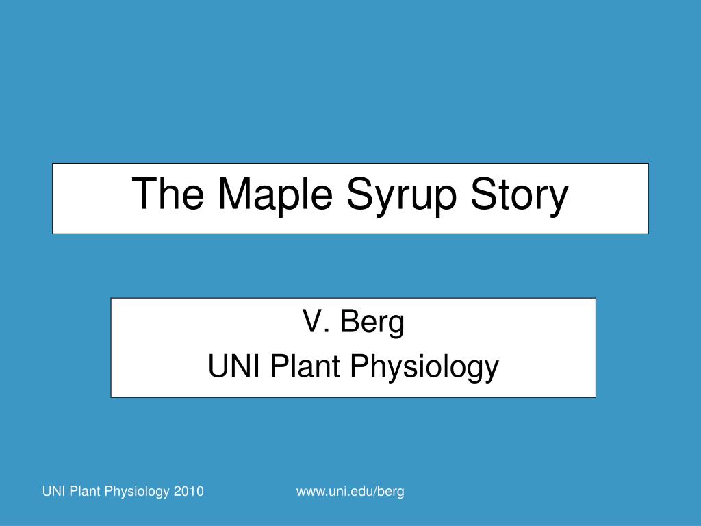 PPT - The Maple Syrup Story PowerPoint Presentation, free download - ID ...
