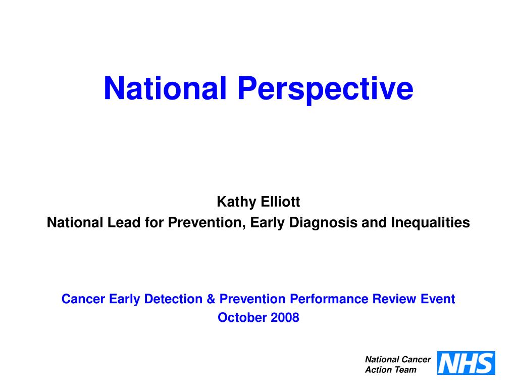 PPT - National Perspective PowerPoint Presentation, free download - ID ...