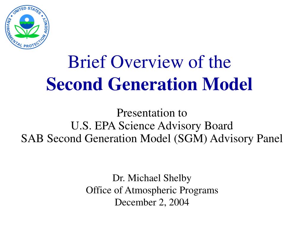 PPT - Overview of the Second Generation Model for Climate Change Policy ...