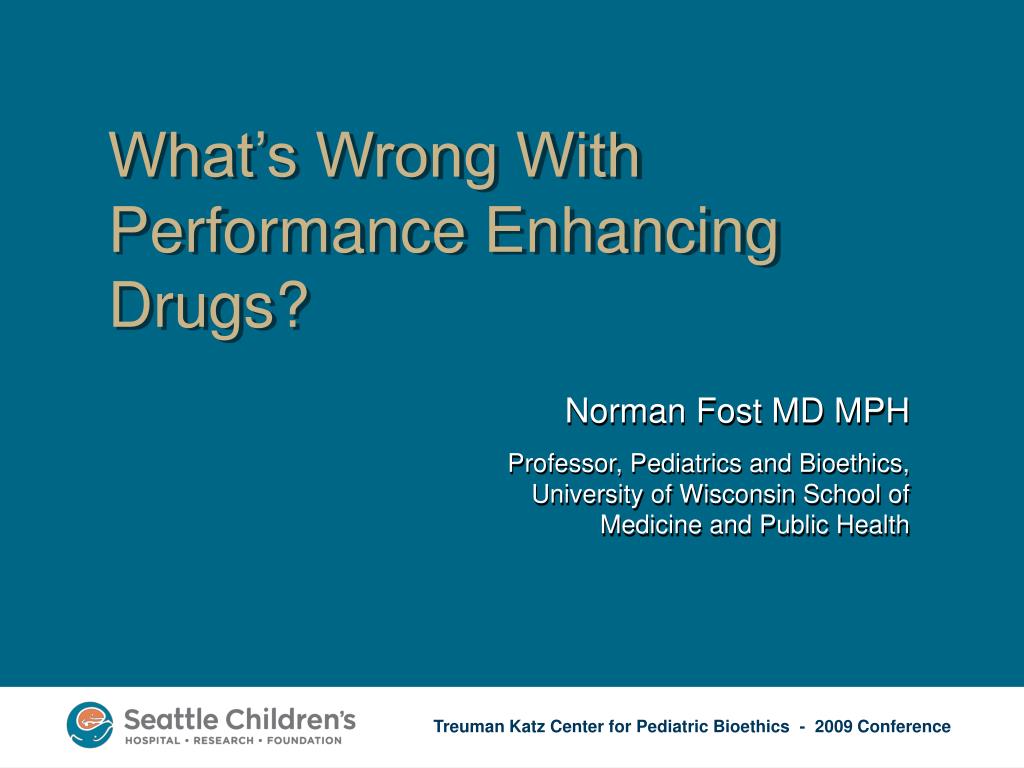 PPT - What’s Wrong With Performance Enhancing Drugs? PowerPoint ...