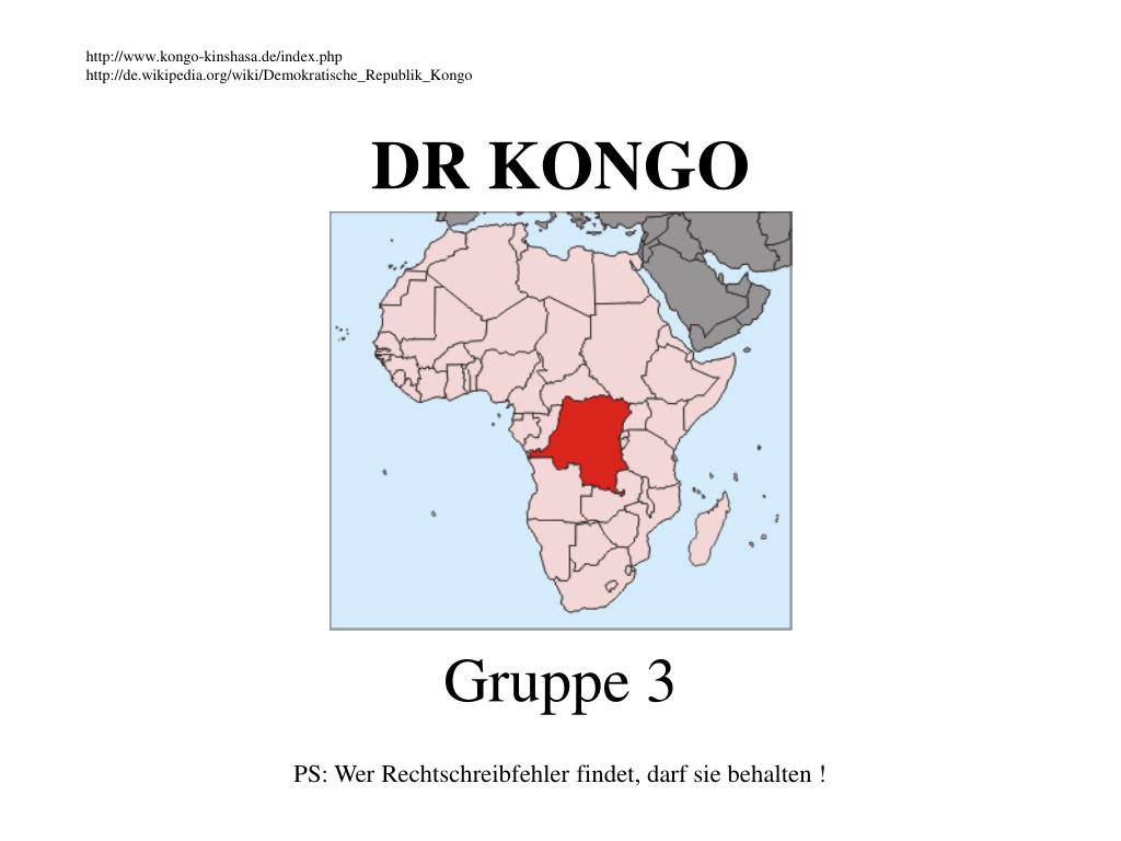 PPT - DR KONGO PowerPoint Presentation, free download - ID:1118767