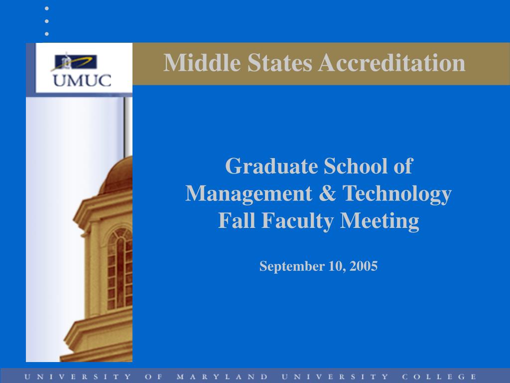 PPT - Middle States Accreditation PowerPoint Presentation, free ...