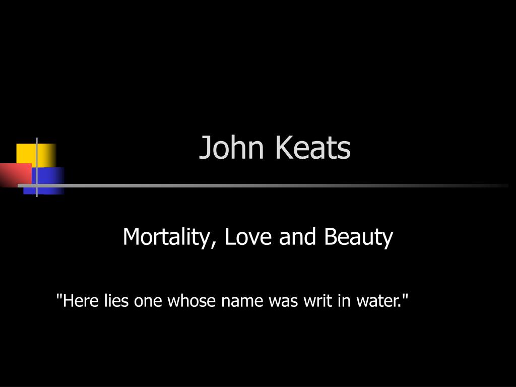 PPT - John Keats PowerPoint Presentation, free download - ID:1122320