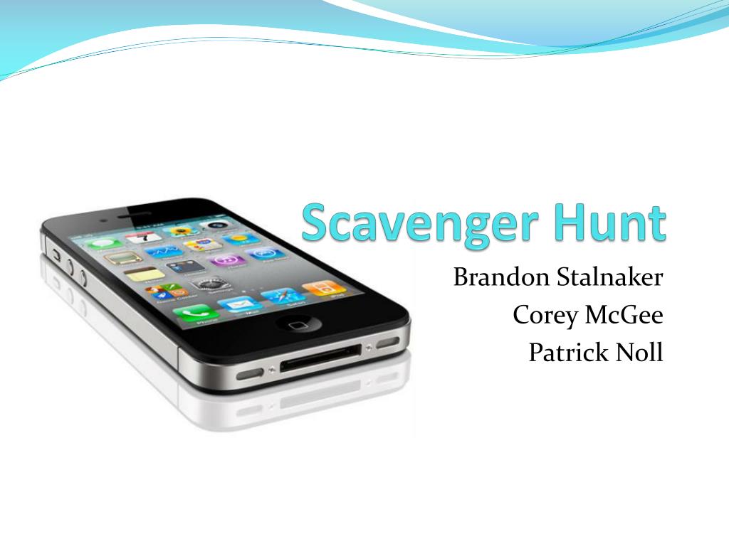PPT - Scavenger Hunt PowerPoint Presentation, free download - ID:1124277