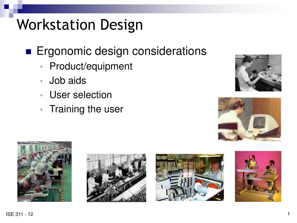 PPT - Workstation Design PowerPoint Presentation, free download - ID ...