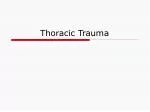 PPT - Thoracic Trauma PowerPoint Presentation, free download - ID:5640397