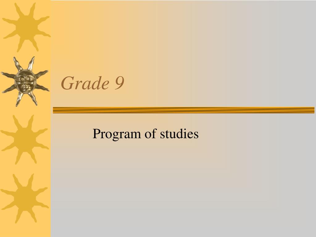 PPT - Grade 9 PowerPoint Presentation, free download - ID:1129737