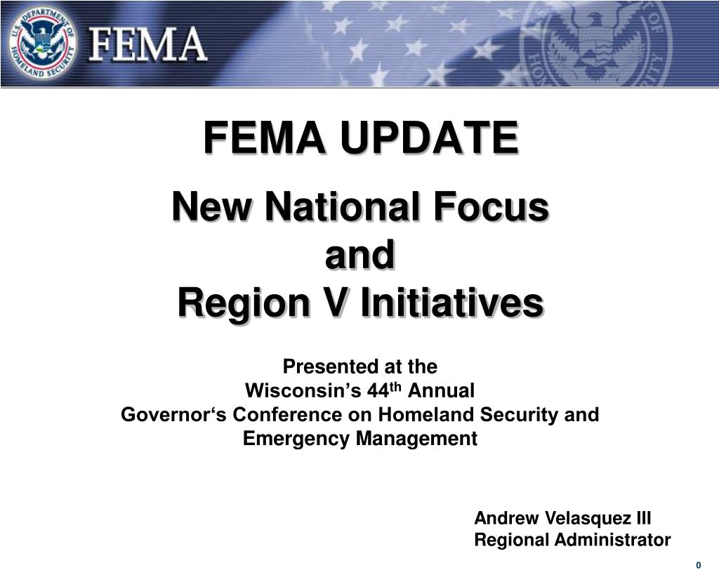 PPT - FEMA UPDATE PowerPoint Presentation, free download - ID:1132814