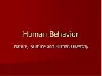 PPT - HUMAN BEHAVIOR PowerPoint Presentation, free download - ID:9456341