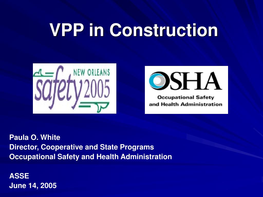 PPT - VPP in Construction PowerPoint Presentation, free download - ID ...