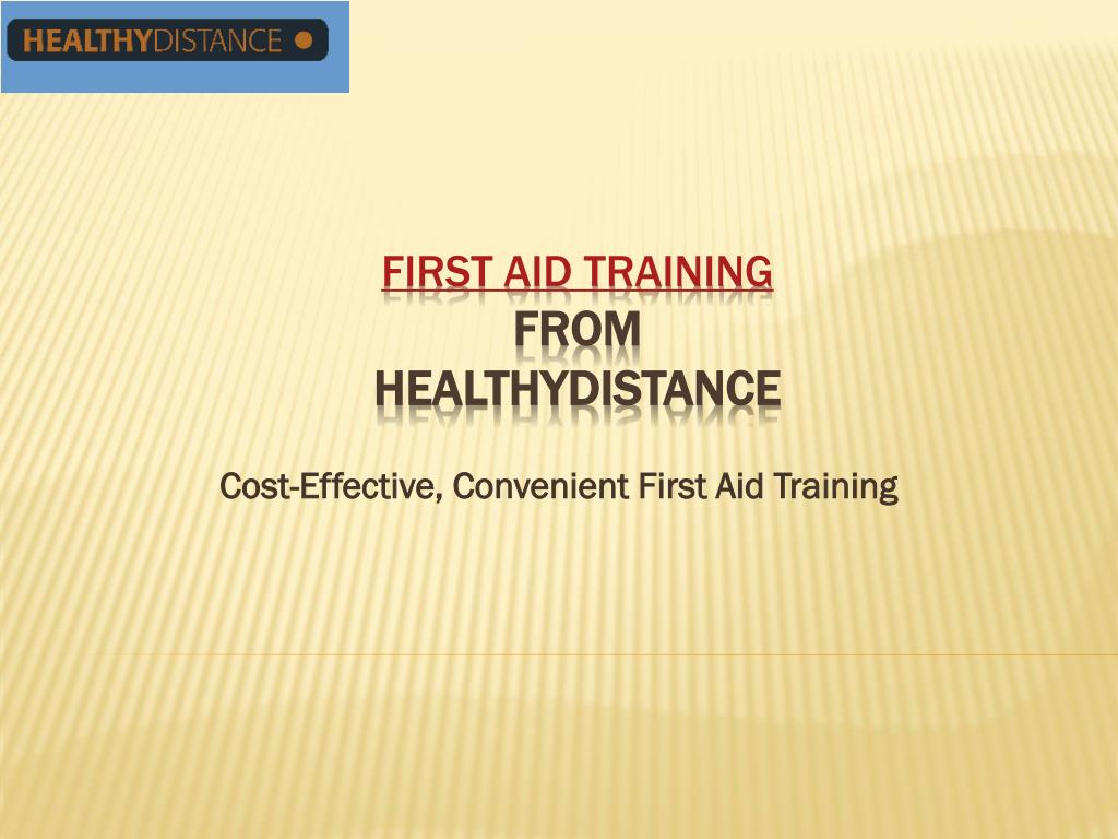 PPT - First Aid Training PowerPoint Presentation, free download - ID:113479