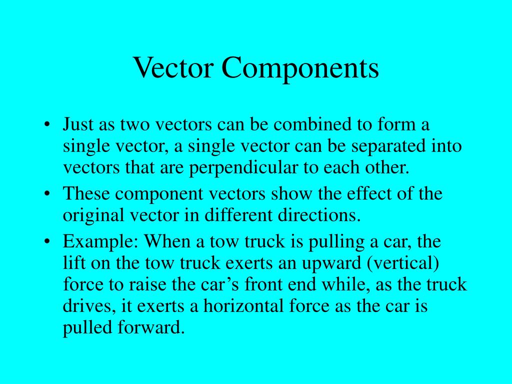 PPT - Vector Components PowerPoint Presentation, free download - ID:1139234