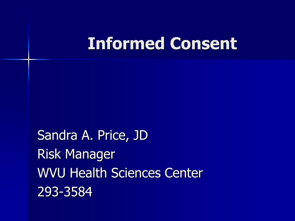 PPT - Informed Consent PowerPoint Presentation, free download - ID:1139836