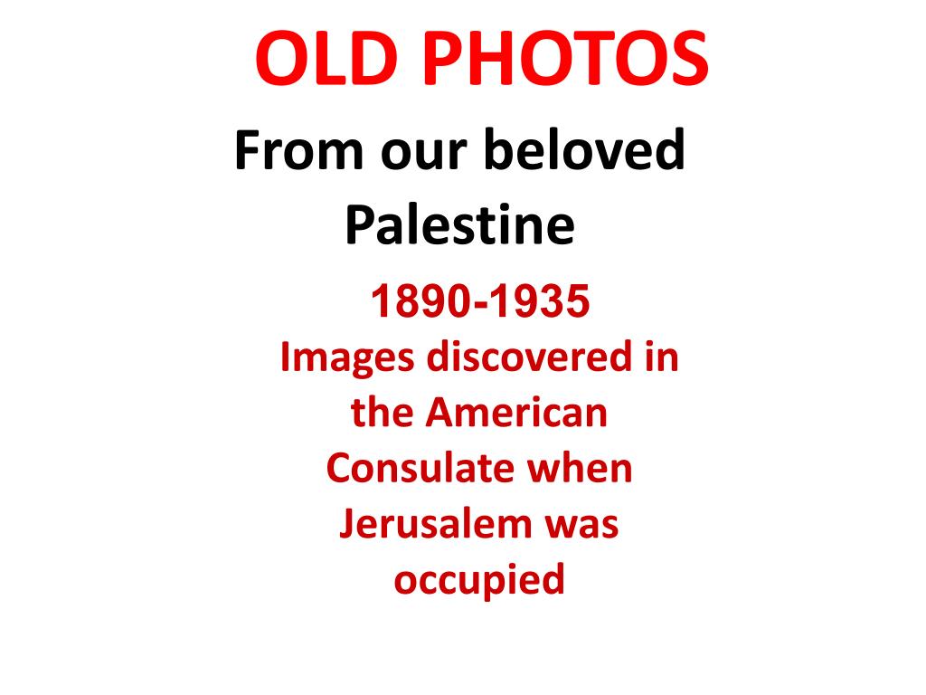 PPT - OLD PHOTOS PowerPoint Presentation, free download - ID:1141358