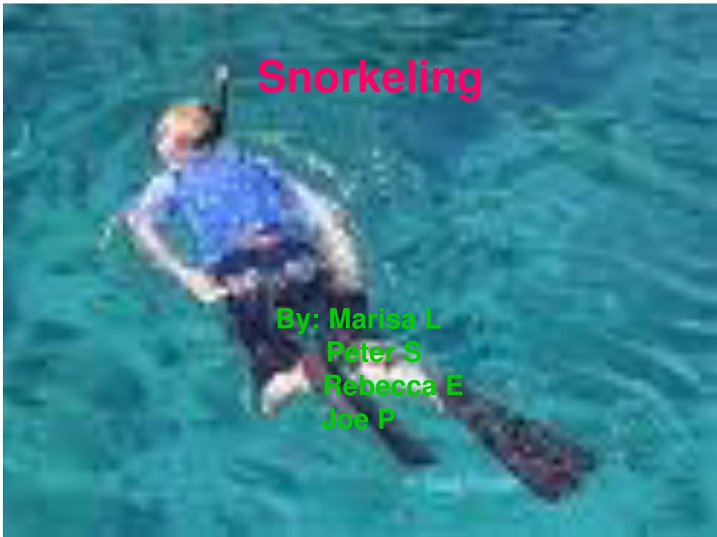 PPT - Snorkeling PowerPoint Presentation, free download - ID:1142895