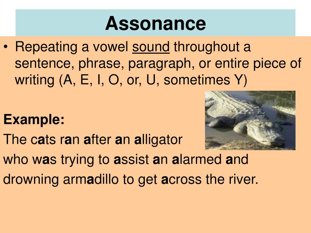 PPT - Assonance PowerPoint Presentation, free download - ID:1144068