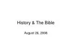 PPT - History of the Bible PowerPoint Presentation, free download - ID ...