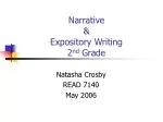 PPT - Interdisciplinary Writing Units Presentation - Narrative- 5 th ...