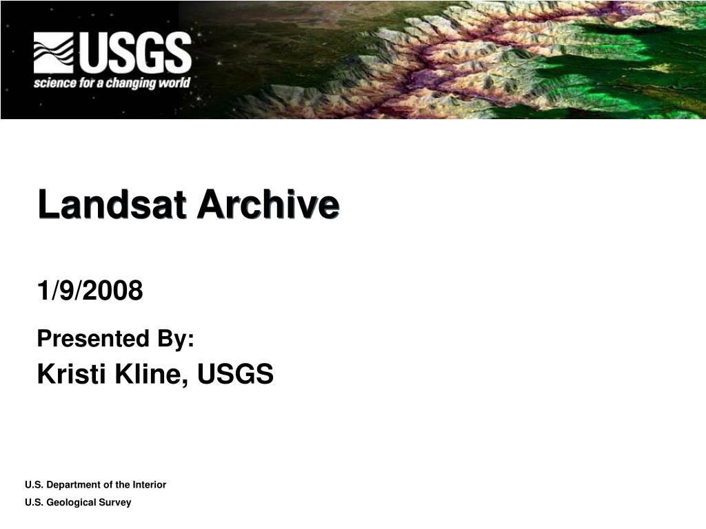 PPT - Landsat Archive PowerPoint Presentation, free download - ID:1146464