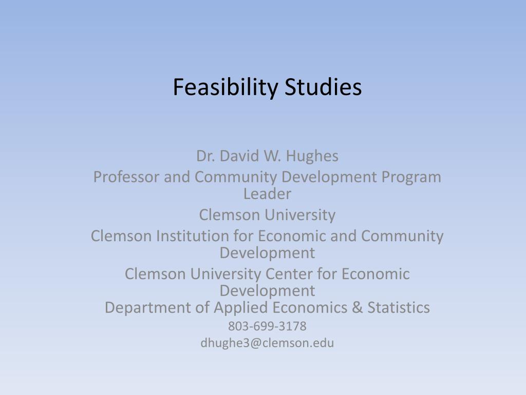 PPT - Feasibility Studies PowerPoint Presentation, free download - ID ...