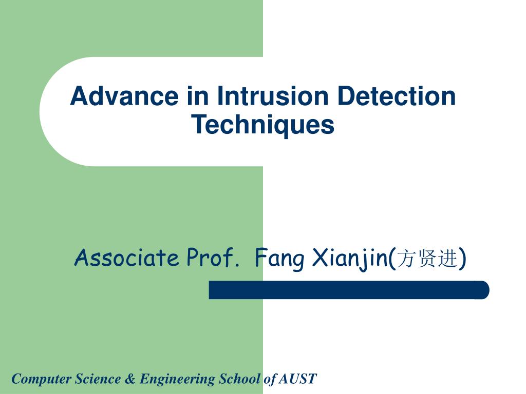 PPT - Advance in Intrusion Detection Techniques PowerPoint Presentation ...