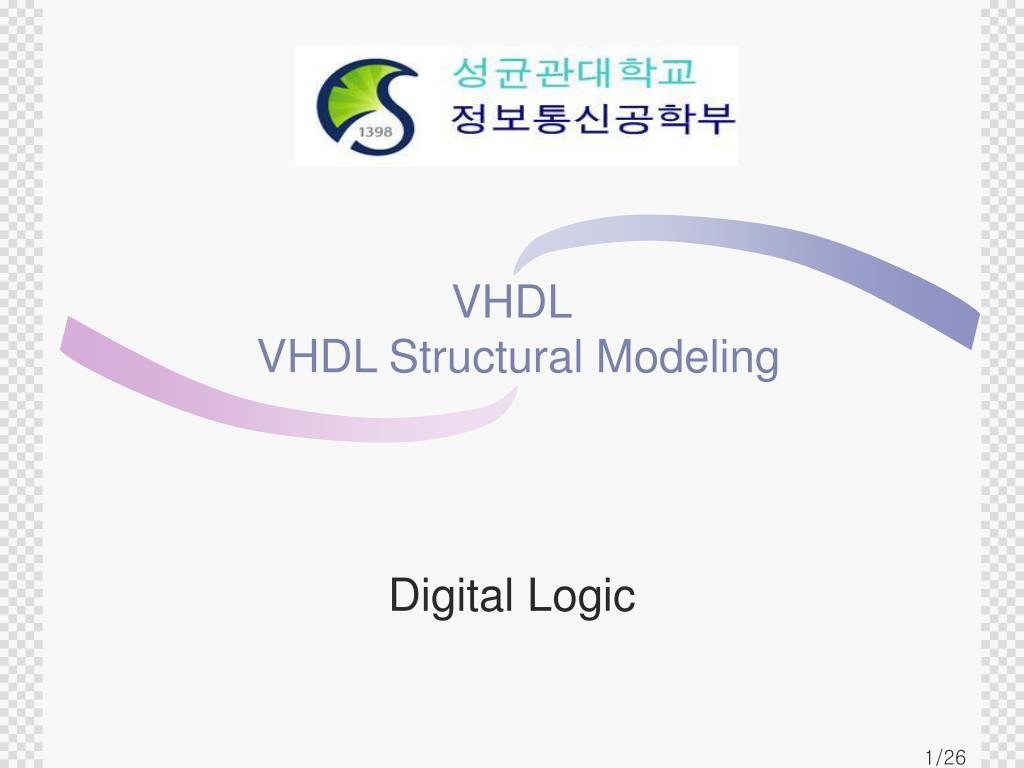 PPT - VHDL VHDL Structural Modeling PowerPoint Presentation, free ...