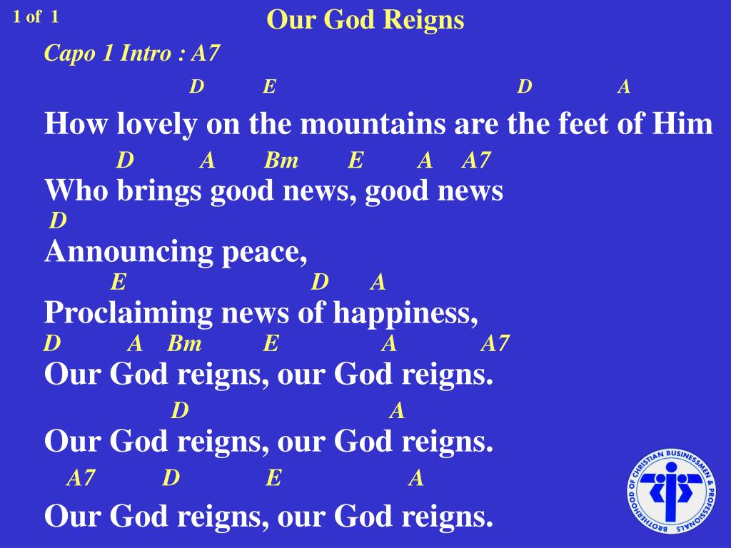 PPT - Our God Reigns PowerPoint Presentation, free download - ID:1152850