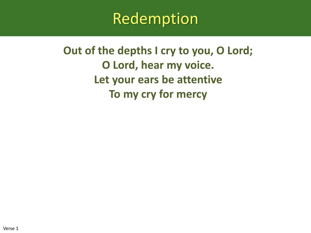 PPT - Redemption PowerPoint Presentation, free download - ID:1154147