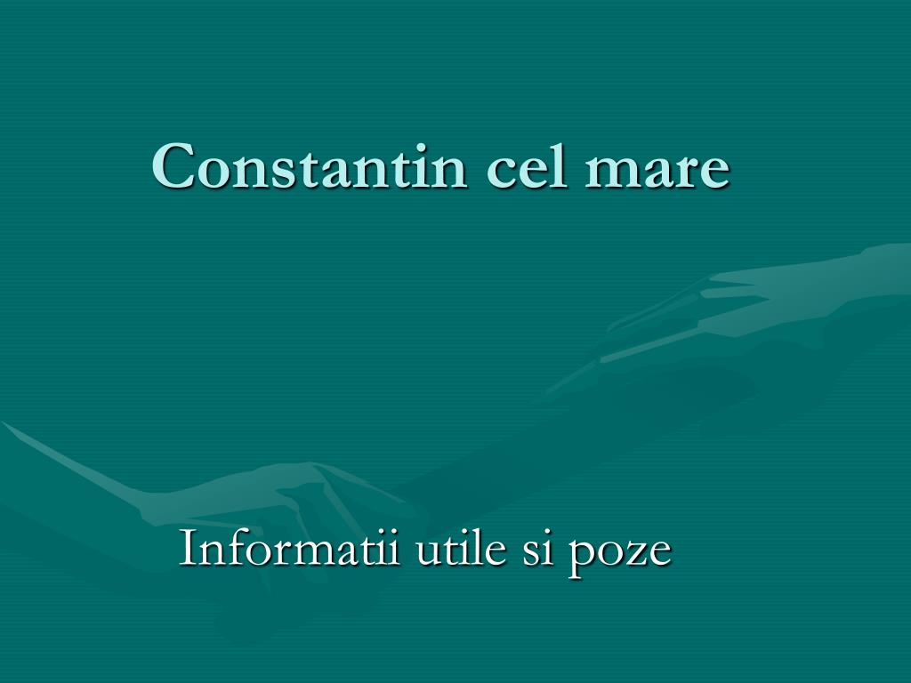 PPT - Constantin cel mare PowerPoint Presentation, free download - ID ...