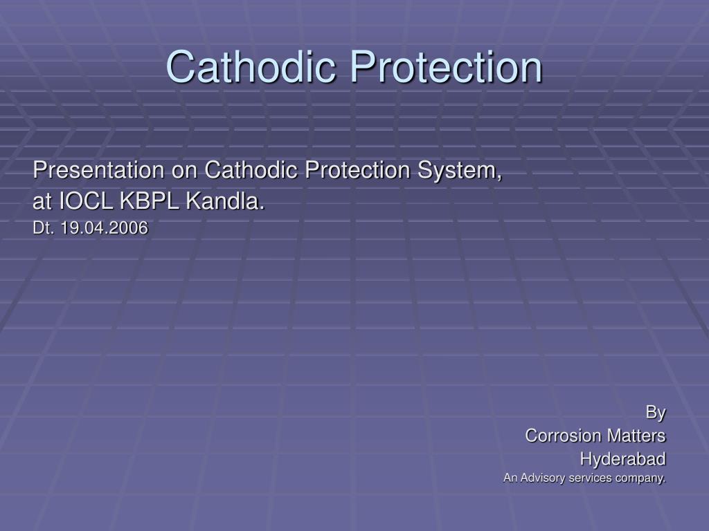PPT - Cathodic Protection PowerPoint Presentation, free download - ID ...
