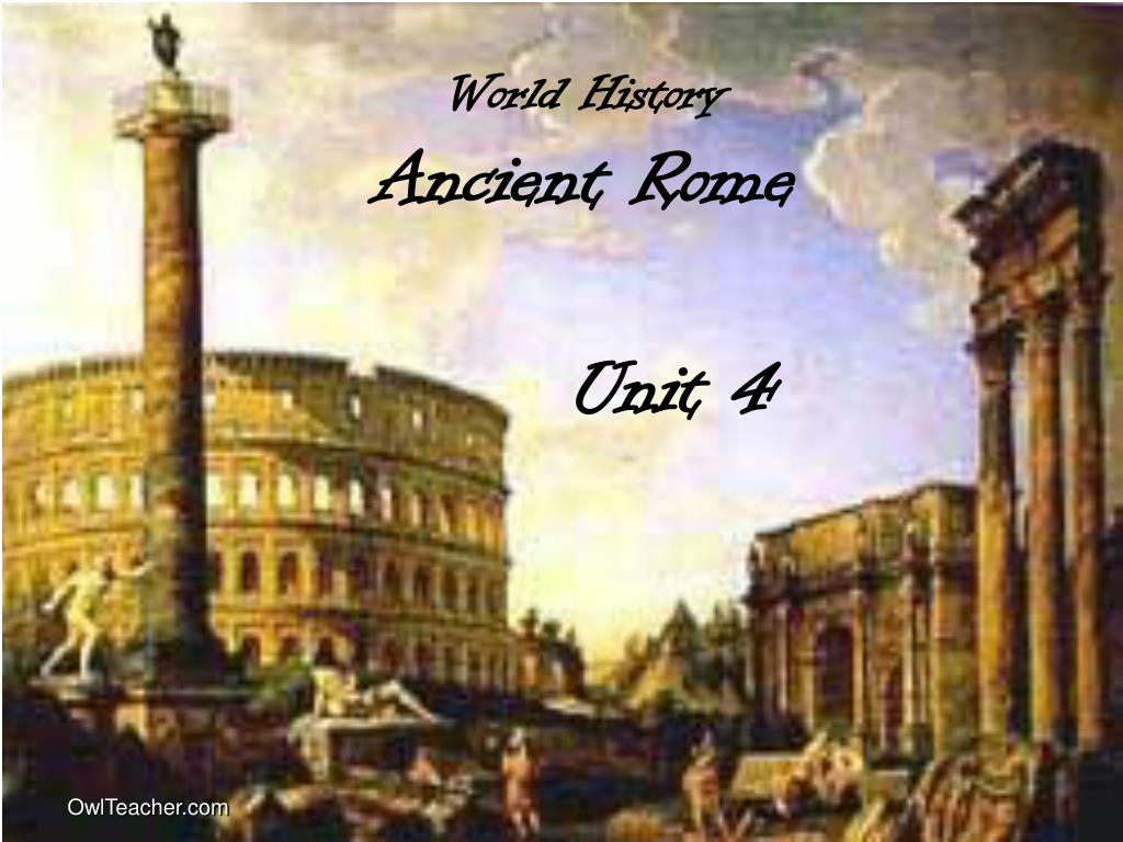 PPT - World History Ancient Rome PowerPoint Presentation, free download ...