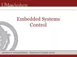 PPT - Embedded Systems, Computing and Control PowerPoint Presentation ...