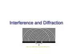 PPT - Diffraction and Interference PowerPoint Presentation, free ...