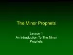 PPT - The Minor Prophets PowerPoint Presentation, free download - ID:212065