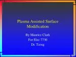 PPT - Selective Surface Modification of Biopolymers PowerPoint ...