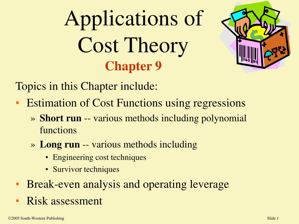 PPT - Applications of Cost Theory Chapter 9 PowerPoint Presentation ...