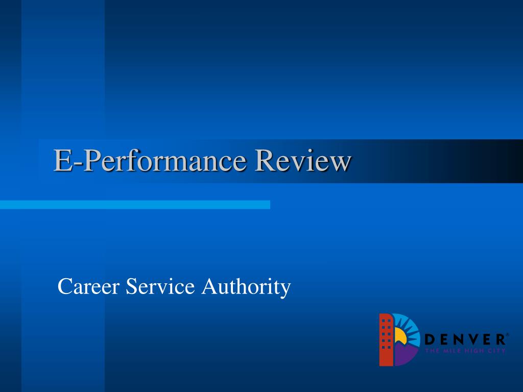 PPT - E-Performance Review PowerPoint Presentation, free download - ID ...
