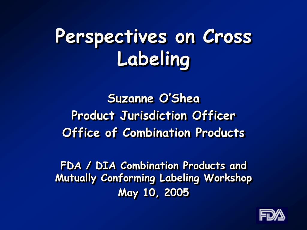 PPT - Perspectives on Cross Labeling PowerPoint Presentation, free ...