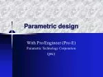 PPT - Parametric Constraints PowerPoint Presentation, free download ...