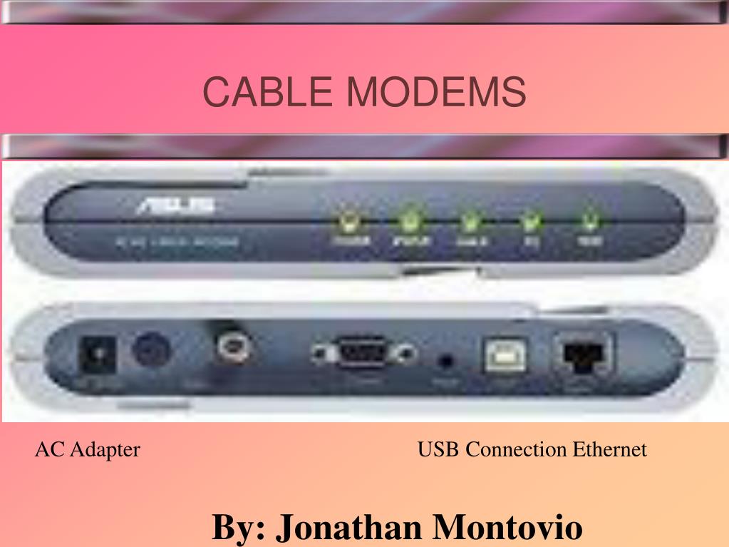 PPT - CABLE MODEMS PowerPoint Presentation, free download - ID:1168820