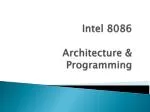 PPT - Intel 8086 Microprocessors PowerPoint Presentation, free download ...