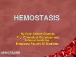 PPT - Cell-Based Model of Hemostasis PowerPoint Presentation, free ...