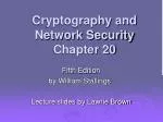 PPT - Cryptography and Network Security Chapter 1 PowerPoint ...