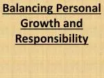 PPT - Accepting Personal Responsibility PowerPoint Presentation, free ...