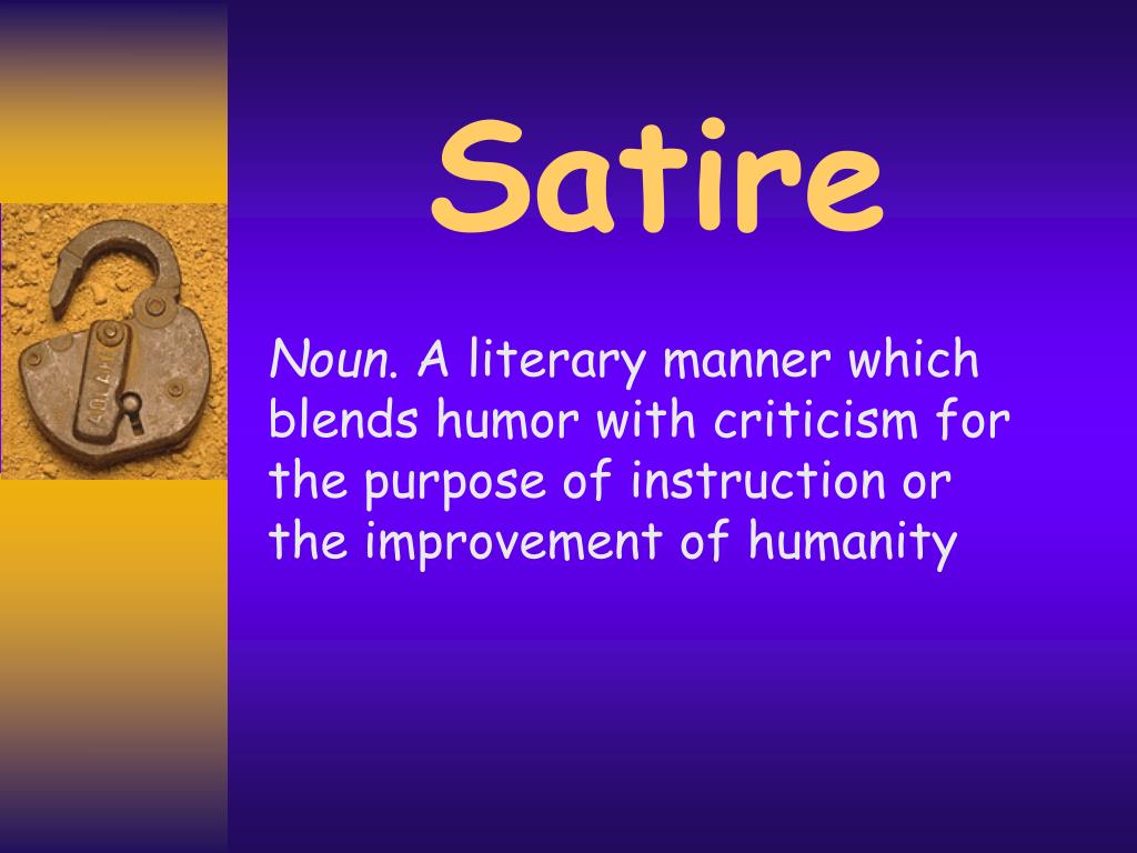 PPT - Satire PowerPoint Presentation, free download - ID:1178239