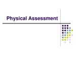 PPT - Chapter 13 Physical Assessment PowerPoint Presentation, free ...