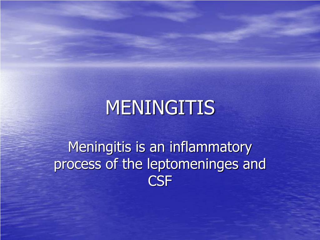 PPT - MENINGITIS PowerPoint Presentation, free download - ID:1182685