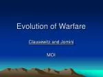 PPT - Evolution of Warfare PowerPoint Presentation, free download - ID ...