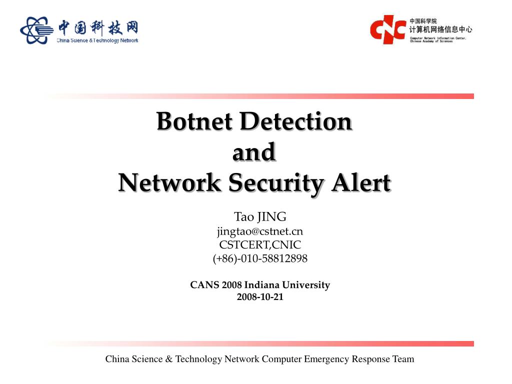 PPT - Botnet Detection and Network Security Alert PowerPoint Presentation - ID:1188796